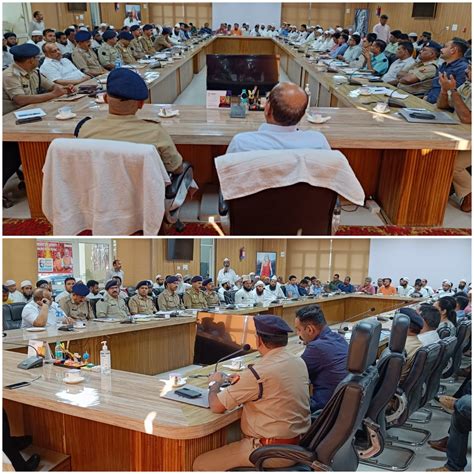 Bijnor Police On Twitter Bijnorpolice जिलाधिकारी व पुलिस अधीक्षक