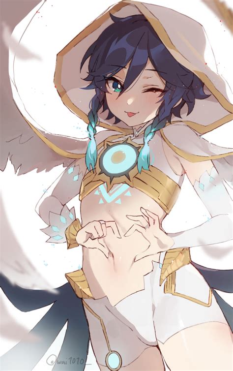 Venti And Venti Genshin Impact Drawn By Wai1010 Danbooru