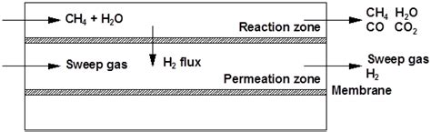 Simplified Membrane Reactor Design Download Scientific Diagram
