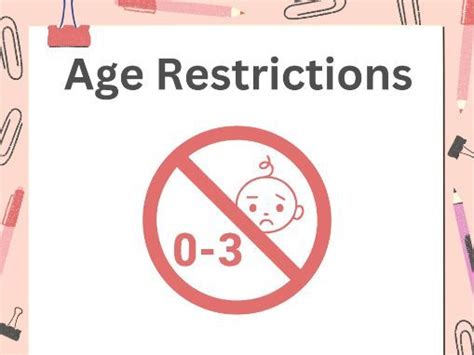 Age Restrictions Form Time Tutorial Teaching Resources