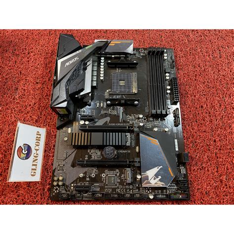 Am4 Mainboard Gigabyte 400s Ram 4 Slot หลายรุ่น B450 Aorus