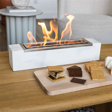 Napoli Tabletop Fire Pit Indoor Fire Pit And Balcony Decor