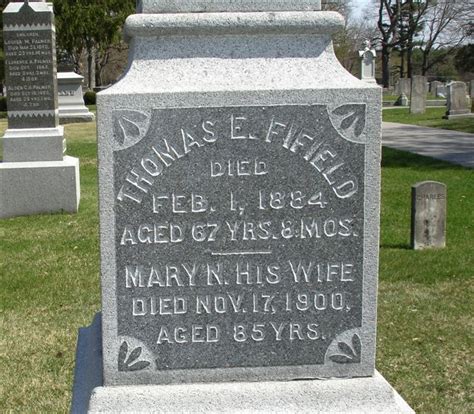 Thomas E Fifield 1817 1884 Find A Grave Memorial