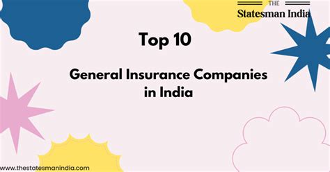 Top 10 General Insurance Companies In India
