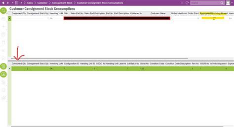 Customer Consignment Stock Consumptions Ifs Community