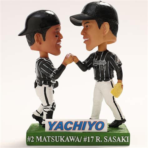 Yahoo オークション 千葉ロッテマリーンズ 佐々木朗希and松川虎生 ボブ
