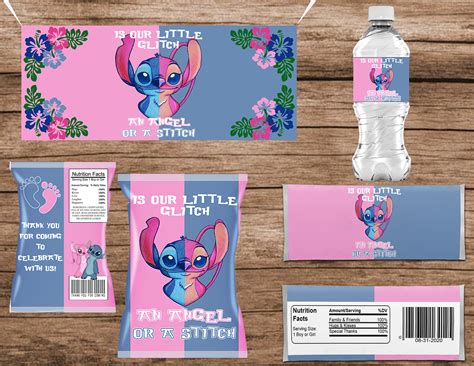 Lilo And Stitch Gender Reveal Party Package · Sugar Rush Dessert House