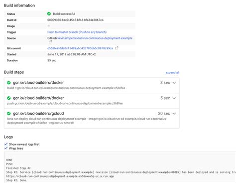 Continuous Deployment With Cloud Run And Cloud Build