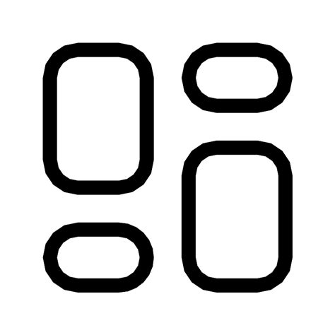 Grid 4 2 Vector Svg Icon Svg Repo