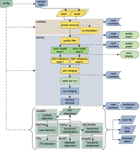 Overview Of The Dadasnake Workflow For Paired End Illumina Sequencing