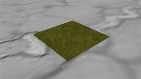 Grass Floor 8x8m Square 3d Warehouse