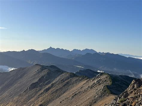 薬師岳・北薬師岳・間山・スゴノ頭・越中沢岳・鳶山・獅子岳・龍王岳 水晶岳・薬師岳・黒部五郎岳の写真22枚目 Yamap ヤマップ