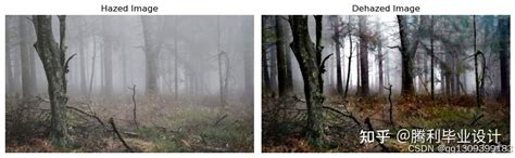 Python图像去雾暗光增强图像增强图像处理 知乎