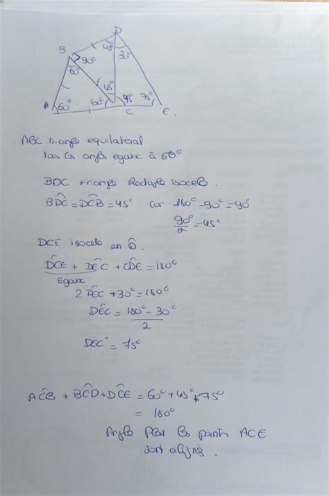 Svp Je N Est Vraiment Pas Compris Exercice Points Calcule