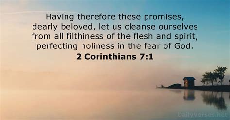 June 11 2024 Bible Verse Of The Day Kjv 2 Corinthians 71