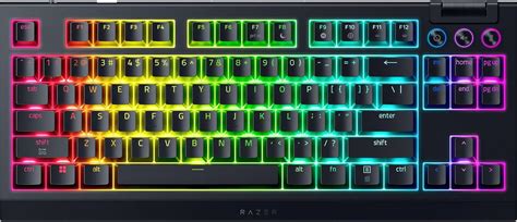 Razer Blackwidow V4 Tkl Hyperspeed Wireless Hot Swappable Gaming Keyboard Orange Tactile