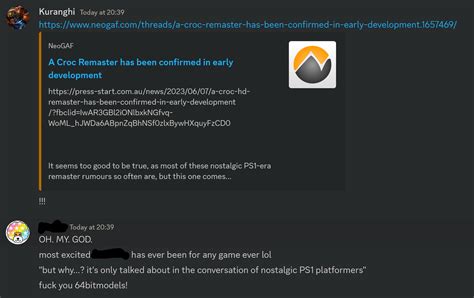 A Croc Remaster Has Been Confirmed In Early Development Neogaf