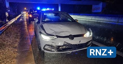 A659 Bei Viernheim Autobahn Nach Unwetter Unfall Gesperrt