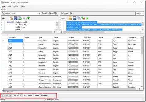 Convert Sql Statements To Linq Techie Walk Learnings In The Journey
