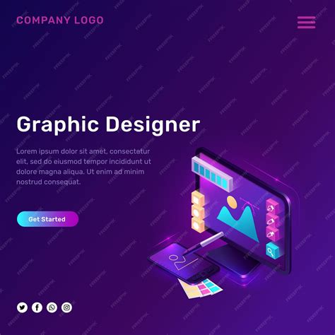 Premium Vector Vector Isometric Colored People And Interfaces Glow