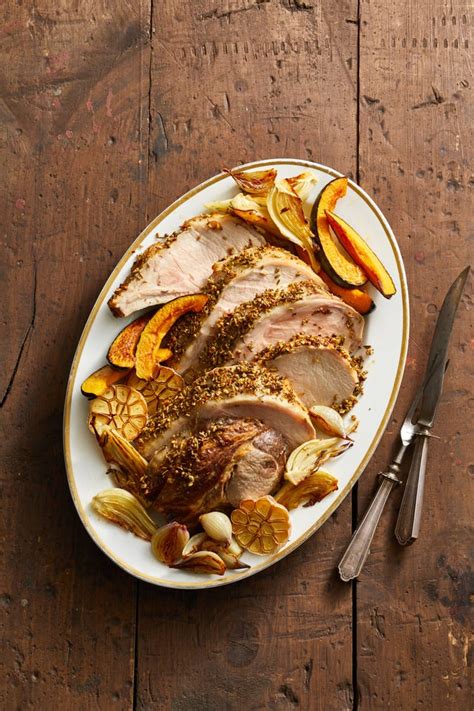 Best Fennel Crusted Roast Pork With Vegetables Recipe How To Make