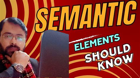 Semantic Elements In Html Learn Html In Urdu Hindi Youtube