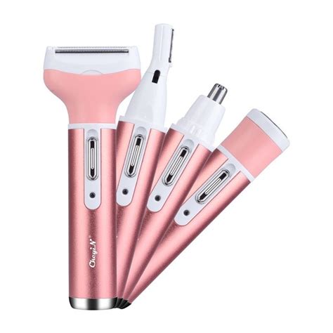 Portable 4in1 Multi Functional Lady Women Rechargeable Shaver Eyebrow