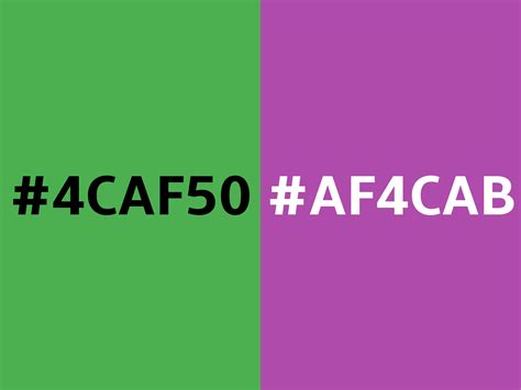 Hex 4caf50 Color