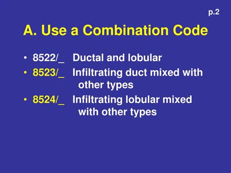 PPT Coding Complex Morphologies In ICD O 3 PowerPoint Presentation Free Download ID 299826