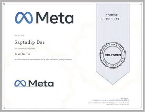 Reactnative Meta Coursera Learning Growth Mobiledevelopment