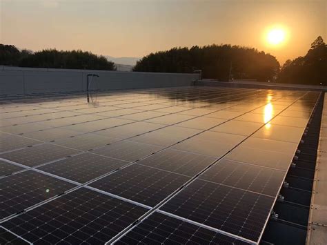 岡山県苫田郡 屋根上自家消費 工場プラントの施工事例 設置費無料の産業用自家消費型太陽光はアレックスソーラージャパン
