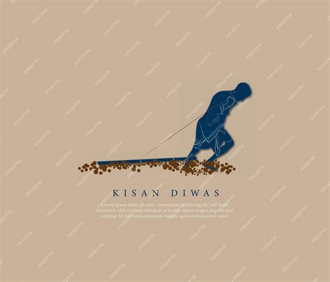 Premium Vector Kisan Diwas Vector Illustration Of Kisan Diwas