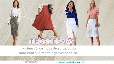 TIPOS DE SAIAS CAMALEOA ATELIER DE COSTURA