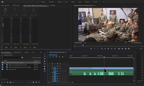 How To Merge And Sync Clips With Adobe Premiere Dinfos Pavilion How To