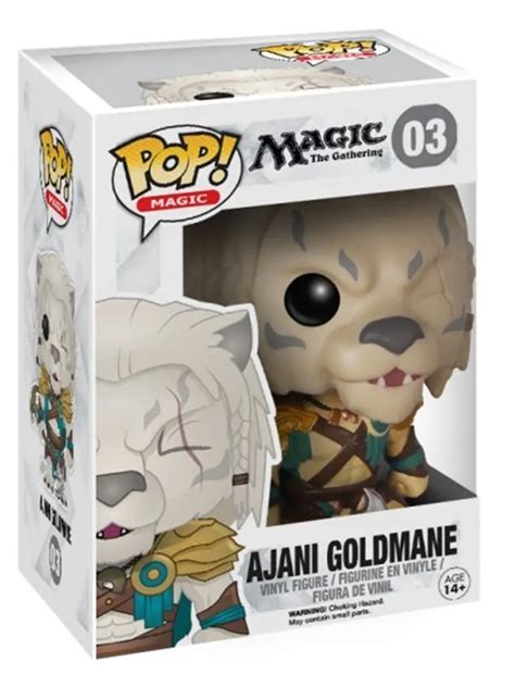 Funko Pop Official Games Magic The Gathering Ajani Goldmane Vinyl