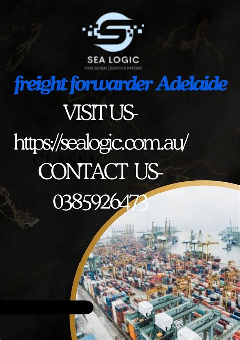 Top Freight Forwarder In Adelaide Efficient And Reliable Logistics