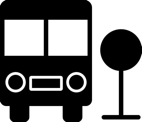 Bus Station Vector Icon 20890378 Vector Art At Vecteezy