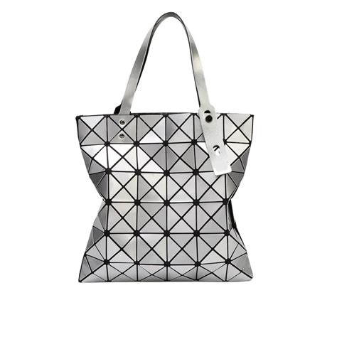 Women Bao Bao Bag Japan Geometry Handbag Sequins Mirror Folding Bags