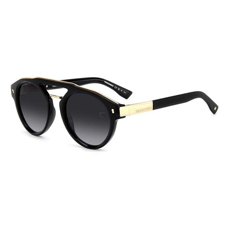 Солнцезащитные очки DSQUARED2 D2 0085/S 2M2 Black Gold - купить в ...