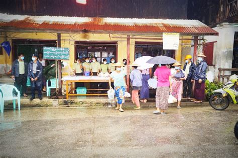 မင်းကင်းမြို့တွင် တန်ဖိုးသင့် အခြေခံစားကုန်များ ရောင်းချပေး Information And Public Relations