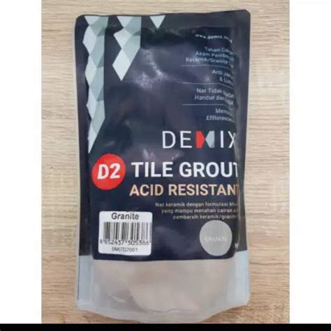 Jual SEMEN NAT KERAMIK DEMIX ACID RESISTANT GRANITE 1KG Shopee Indonesia