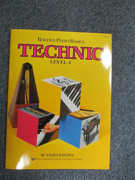 Bastien Piano Basics Technic Level 4 Reverb