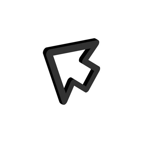 Cursor Function Icon Isometric 3d Style 14168314 Vector Art At Vecteezy