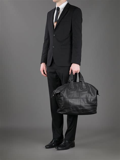 Givenchy Nightingale Tote In Black For Men Lyst