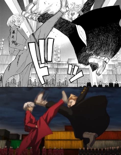 Mikey Vs Izana Manga Vs Anime Comparison R Tokyorevengers