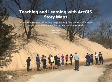 Arcgis Storymaps Digital Storytelling In The Classroom