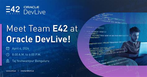 E42ai On Linkedin Oracledevlive Oracle Devlive Ai Automation