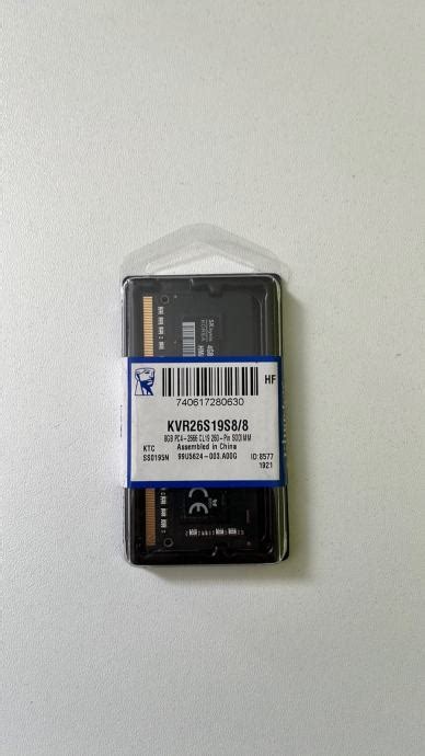 Kingston Mac Ddr4 Ram Memory Za Laptop Imac Ili Mac Mini