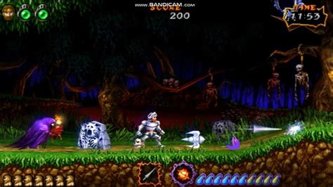Ultimate Ghosts N Goblins Stage 1 PSP Gameplay No Commentary YouTube