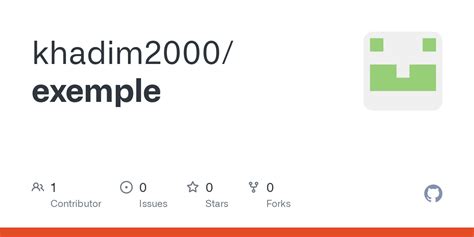 github khadim2000 exemple